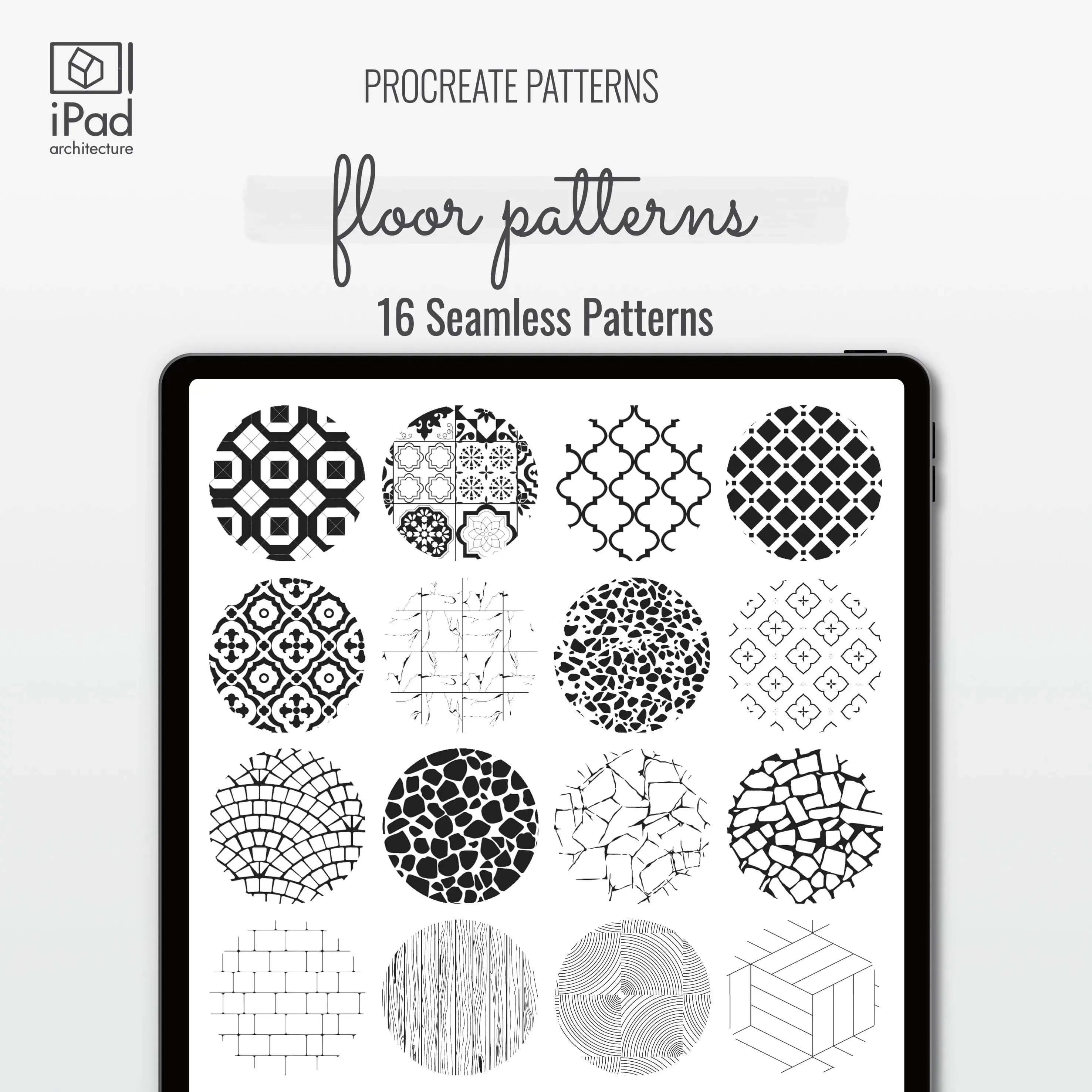 Procreate Floor Patterns Brushset Toffu Co