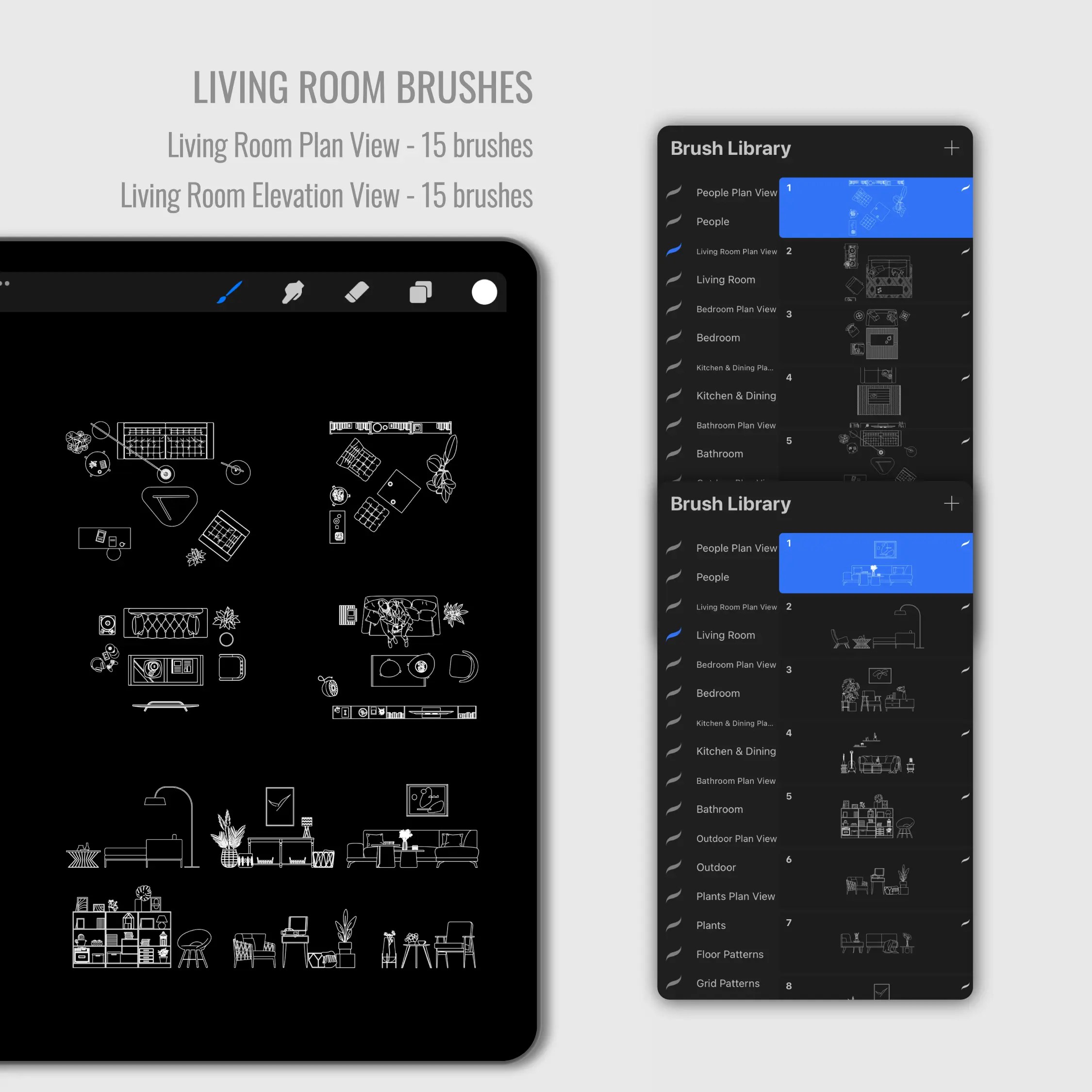 Procreate Architecture Housing Collection Toffu Co