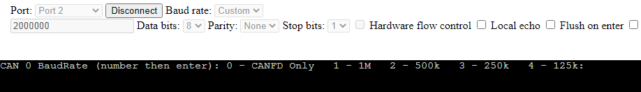 CAN/FD bus sniffing from a browser – Togglebit.net