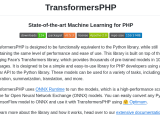 Codewithkyrian Transformers Php Repository Showcase
