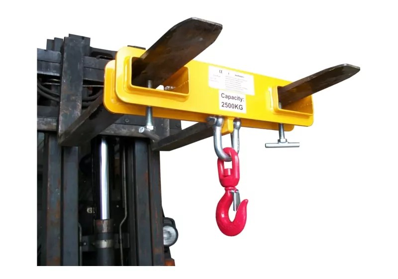 Double Fork Hook Attachment 2500kg Tomax Lifting Solutions