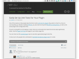 Wordpress Unit Tests Included With Your Plugins Tom Mcfarlin