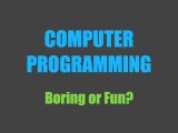 Can Computer Programming Be Fun Tom Weiland