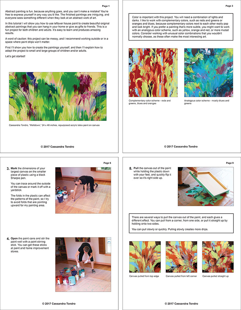 New Tutorial – Create Your Own Original Abstract Art