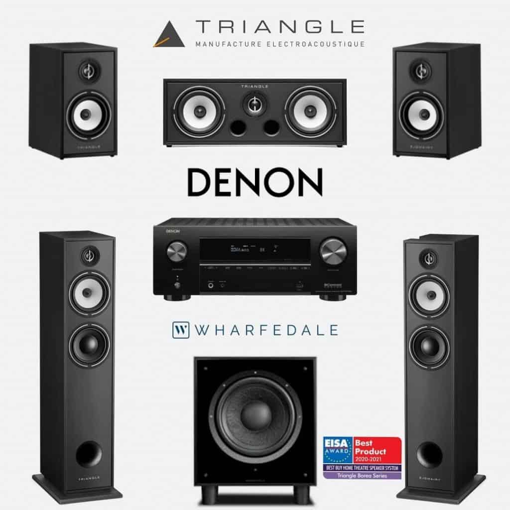 triangle – denon AV CINEMA SYSTEM – 1 – Tonezone Audio