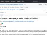 Github Conversation Knowledge Mining Solution Accelerator Features