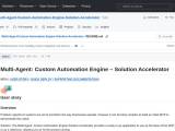 Github Multi Agent Custom Automation Engine Solution Accelerator