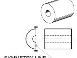 Technical Drawing Symmetry Line At Meghan Miller Blog