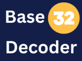 Base32 Decoder Online Toolu Me