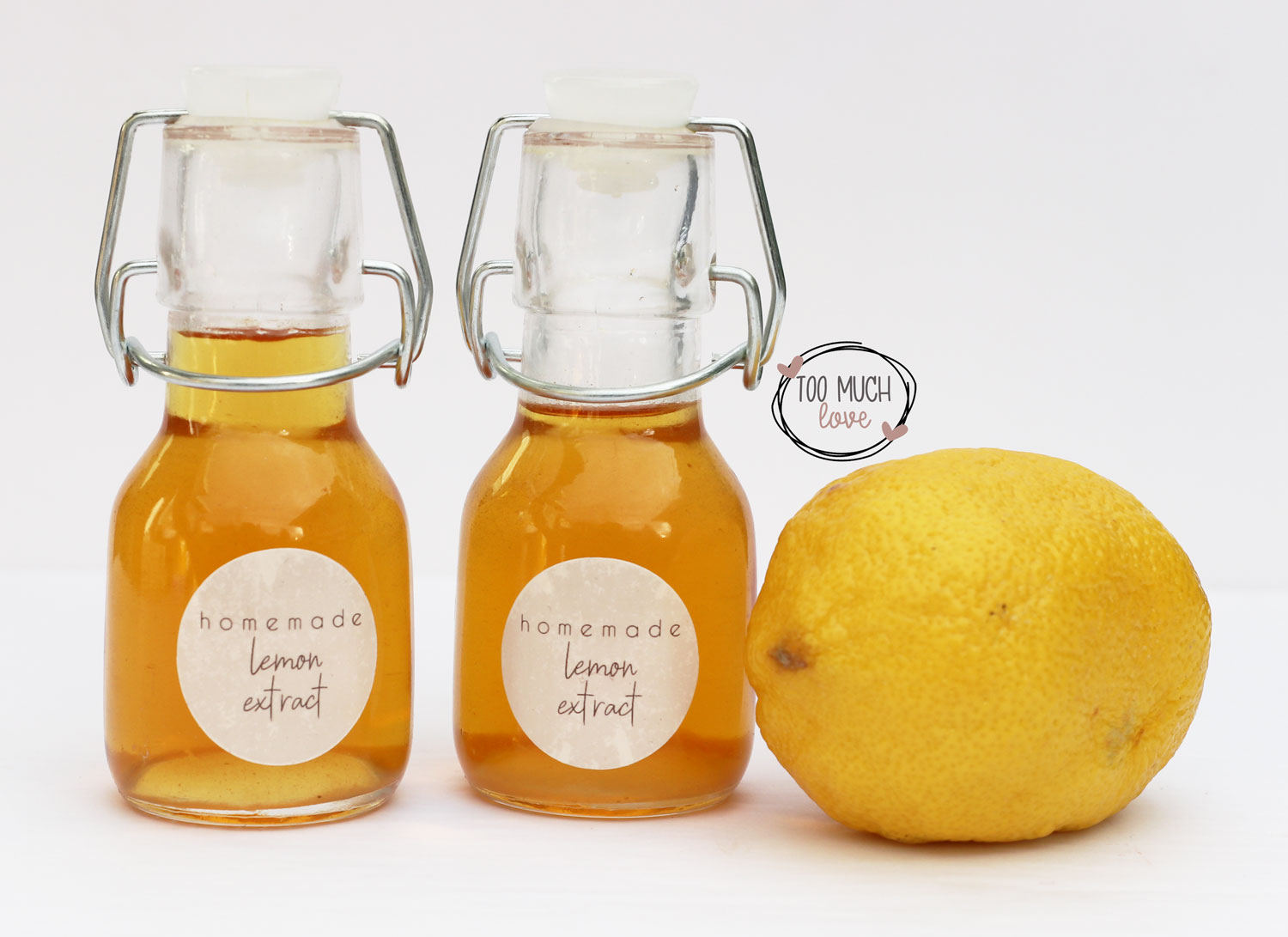 How to Make Lemon Extract - Too Much Love