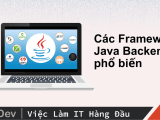Top Cã C Framework Java Backend Phá Biáº N Cho Anh Em Developer
