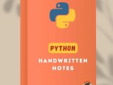 Python Handwritten Notes Topperworld