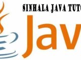 Java а ѓа а а а ѕа а а љ а а ња а ња а а ёа Sinhala Java Tutorials