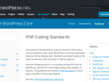 The Newbie Developer S Guide To Wordpress Php Coding Standards