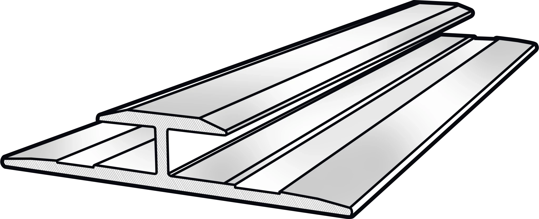 COREtec T-Mold (Metal) - Total Value Flooring