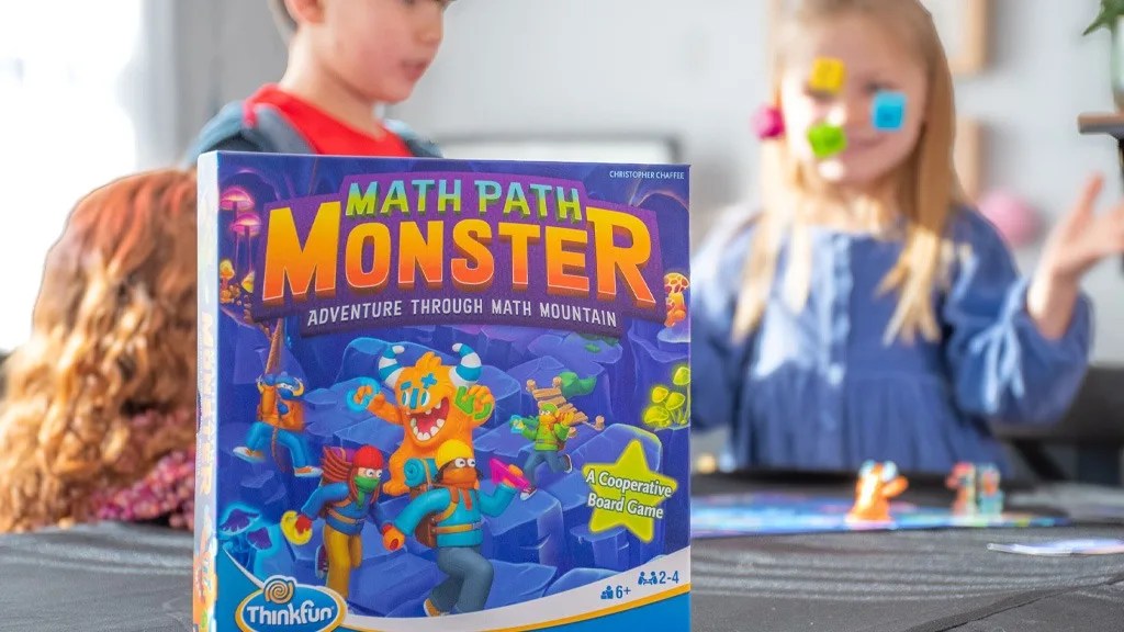 Thinkfun Launches Cooperative Game Math Path Monster The Toy Book