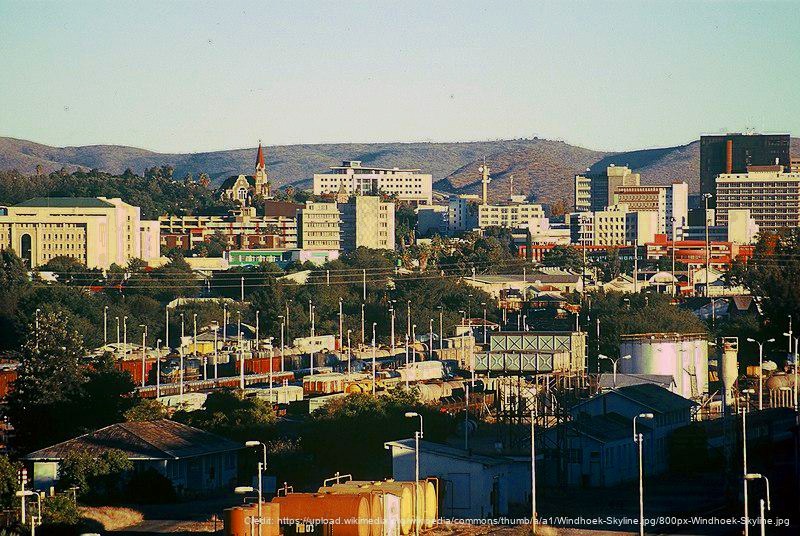Windhoek, Namibia - trackstick