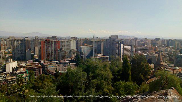 Colina, Chile - trackstick