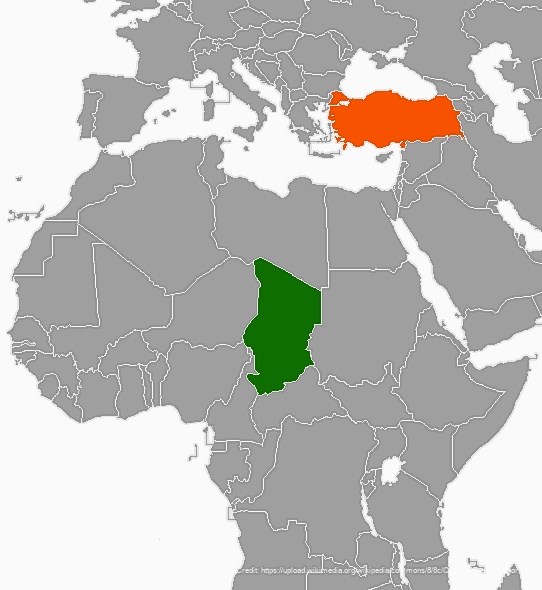 Abéché, Chad - trackstick