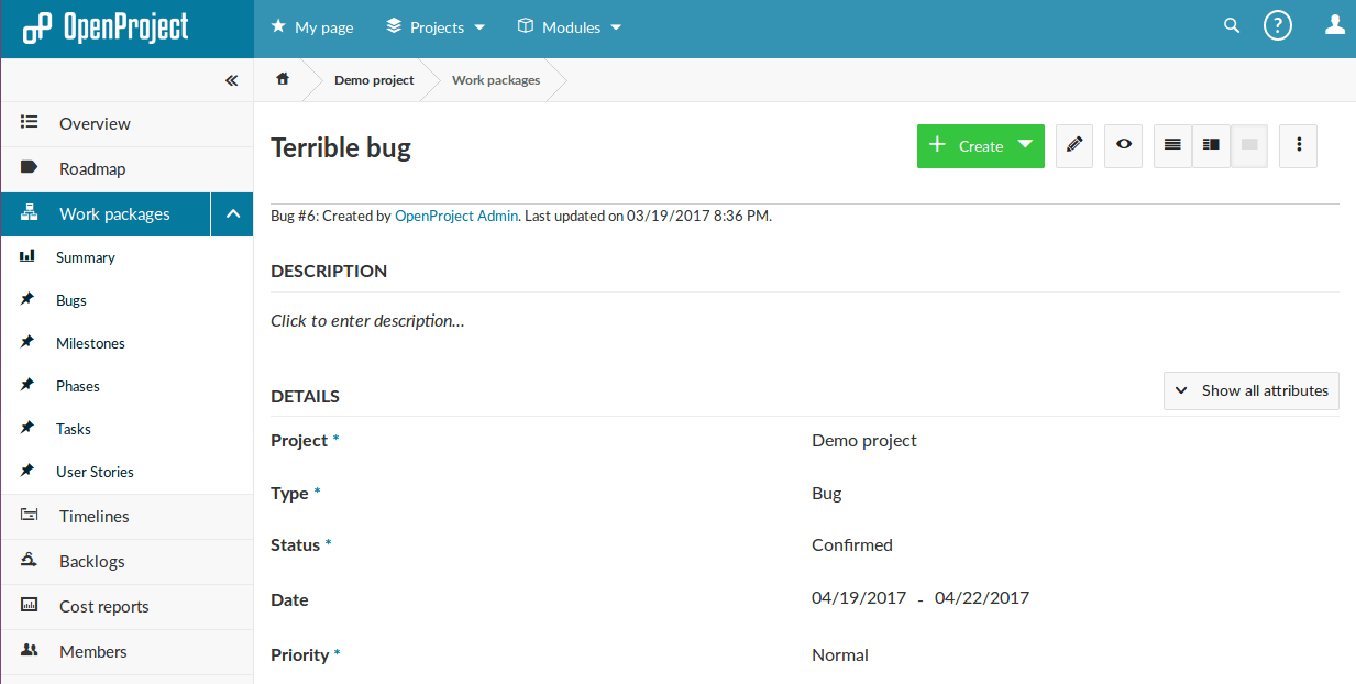 プロジェクト管理ツールOpenProjectのインストール方法の説明と紹介 | tracpath:Works