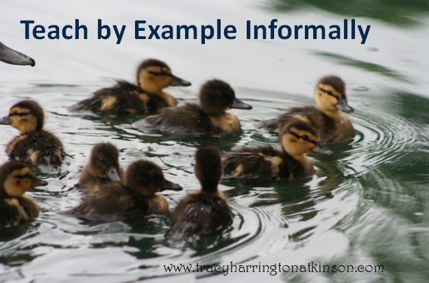 Teach by Example Informally - Paving the Way