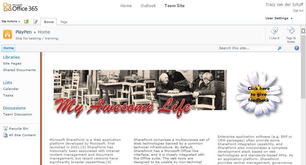 The lighter side of Microsoft #3: Banners & Click-able Images In ...