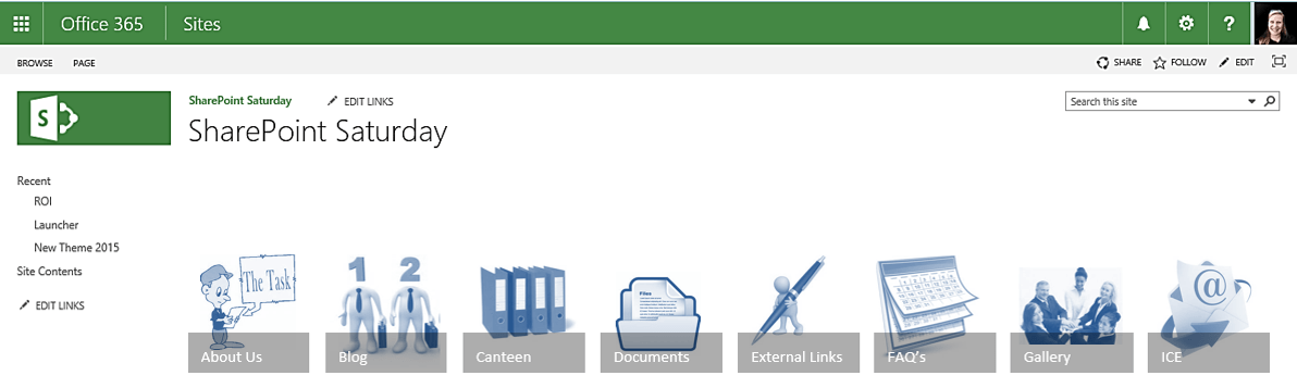 Day 23 – Promoted Links Images for SharePoint Idea 2 – Tracy van der Schyff