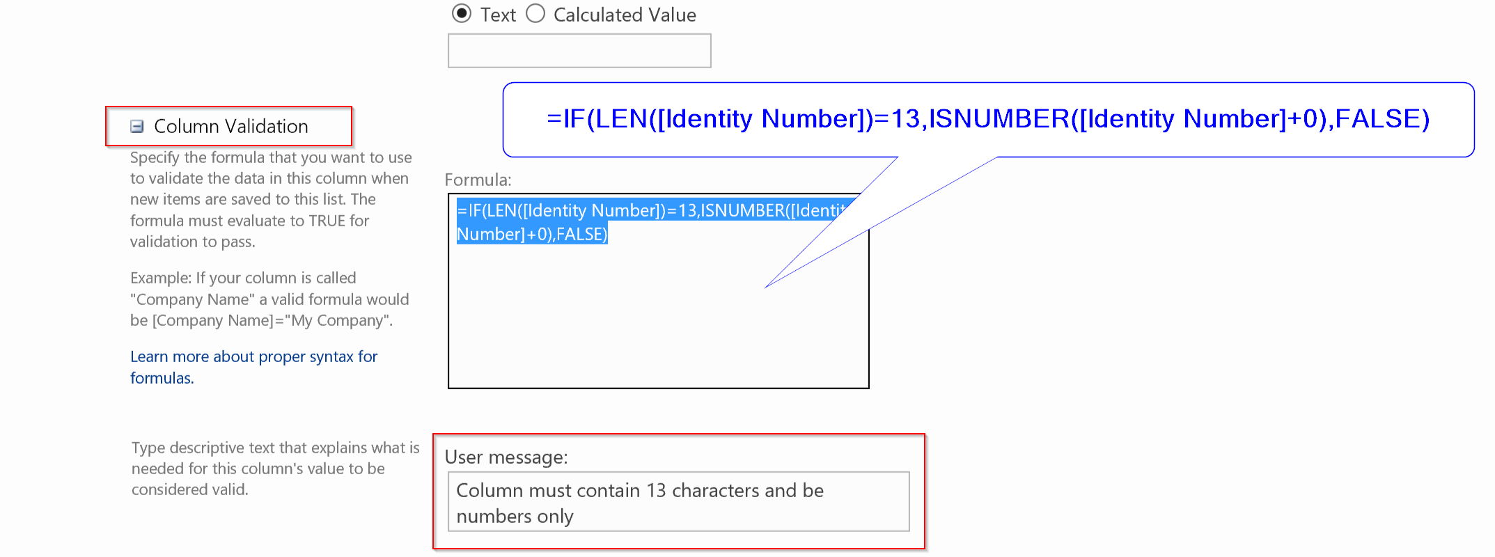 Day 290 Sharepoint Column Validations On Id Numbers Tracy Van Der 3789