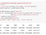 Get Forex Data Via Rest Api With Python And Pandas