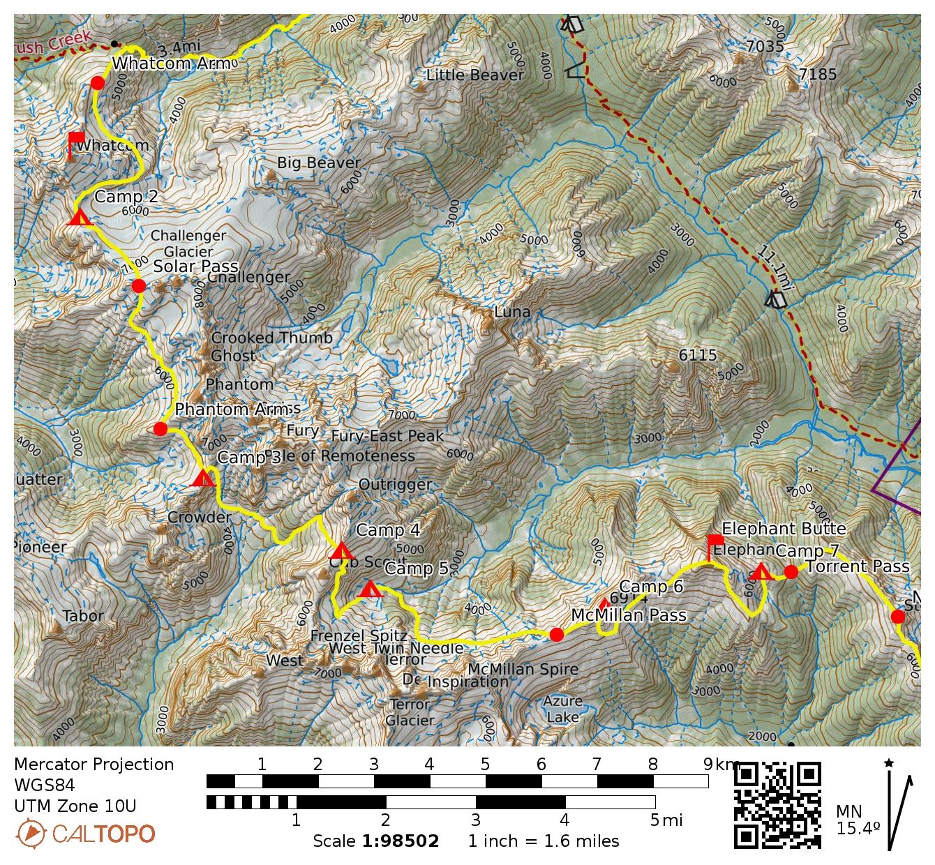Picket Traverse: Perfect Pass to McMillan Pass + Whatcom Peak ...