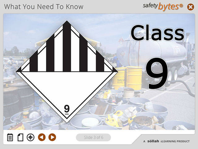 Safetybytes Hazard Class 9 Miscellaneous Hazardous Materials
