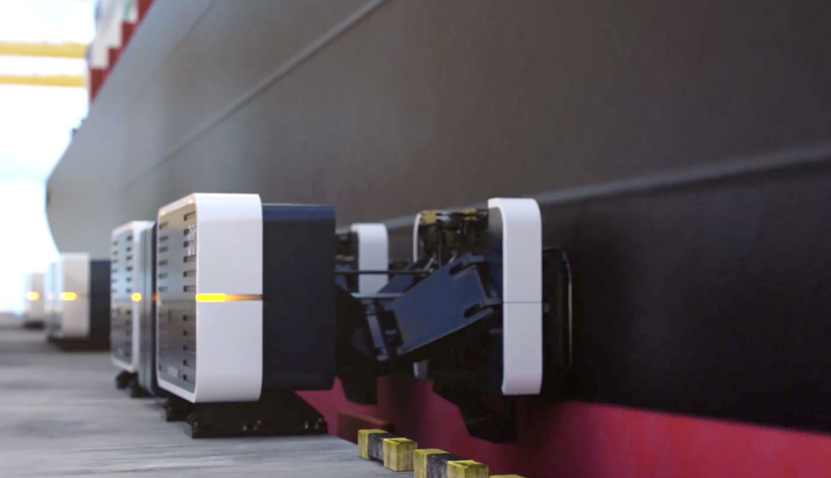 A FUTURE CARGO VISION: VACUUM MOORING AND ELECTRIC SHIPS TO SLASH PORT ...