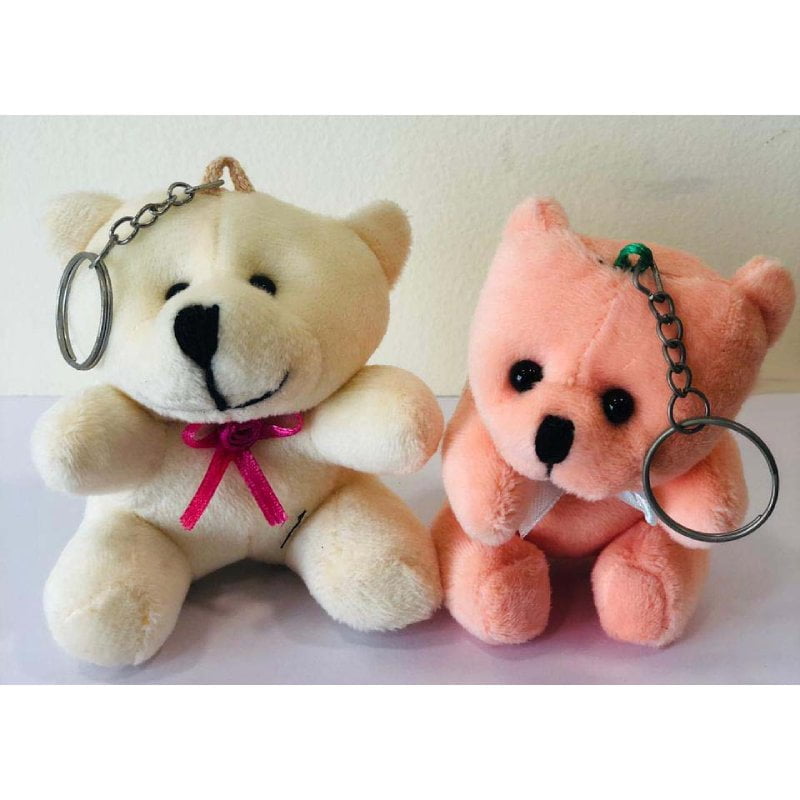 Teddy Bear Key Tag (1 No.) - [Random Colours] | Treats N Stuff | Best ...