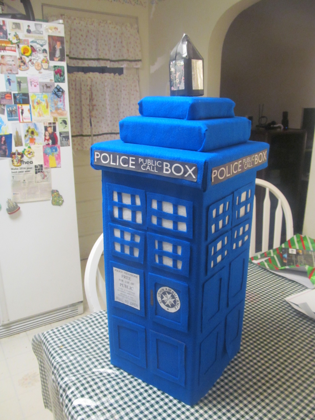 My Home Made TARDIS | TrekkerScrapbook