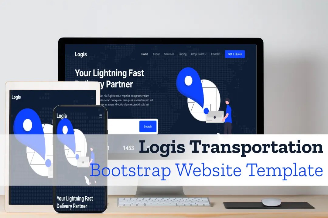 Logis Free Bootstrap 5 Cargo Website Template Devstoc
