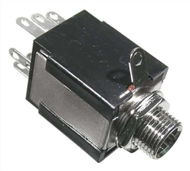 Connectors Female 1/4" Stereo Chassis Jack - TRH Services