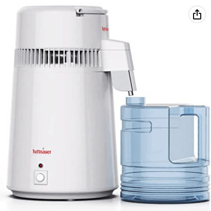 Sterilization Autoclaves Accessories Tuttnauer Water Distiller 1 Gallon ...