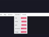 5 Css Horizontal Menu Examples