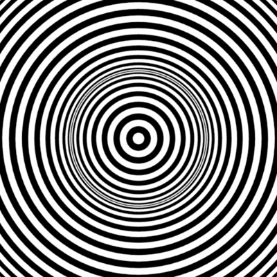 Animated B&W Trippy Hallucination - Trippy.me