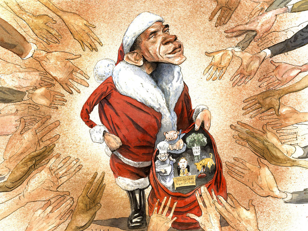 Obama As Santa Claus