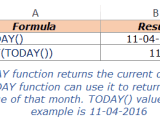 Excel Day Function Formula Examples Free Video