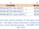 Excel Datevalue Function Formula Examples Free Video