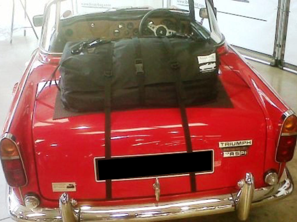 Triumph TR5 Luggage Rack - car luggage racks for convertibles