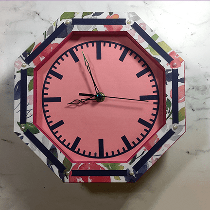 Making a Paper Clock - Try It - Like It - Create it