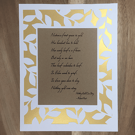 Designing a Leaf Letterhead – Try It – Like It – Create it