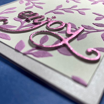 How to Make a Textured Card – Try It – Like It – Create it