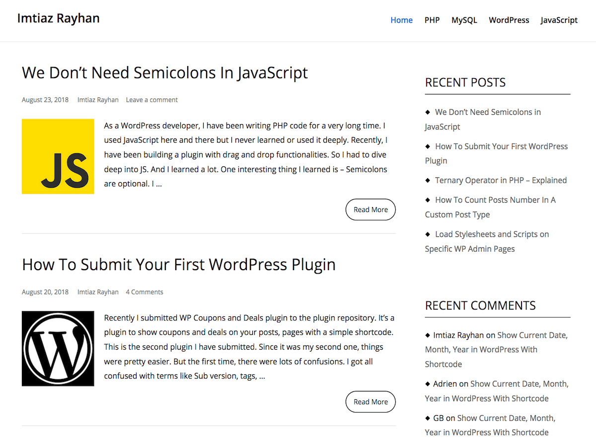 Best Free fast loading WordPress Themes 2021 - EnvoThemes
