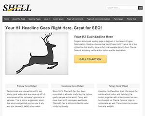 Shell Lite free WordPress theme – Free WordPress themes
