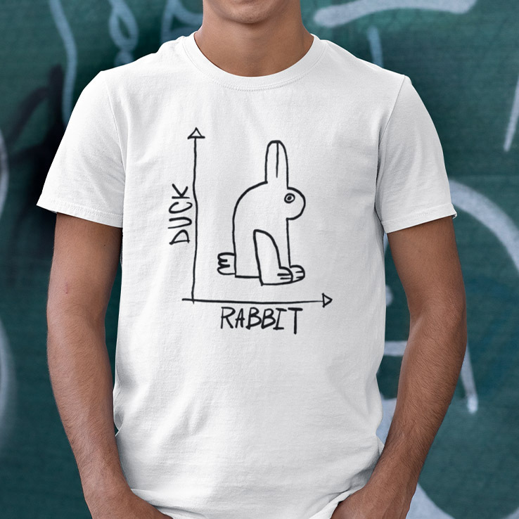Science Nerd Duck Rabbit Physics Math Geek Shirt