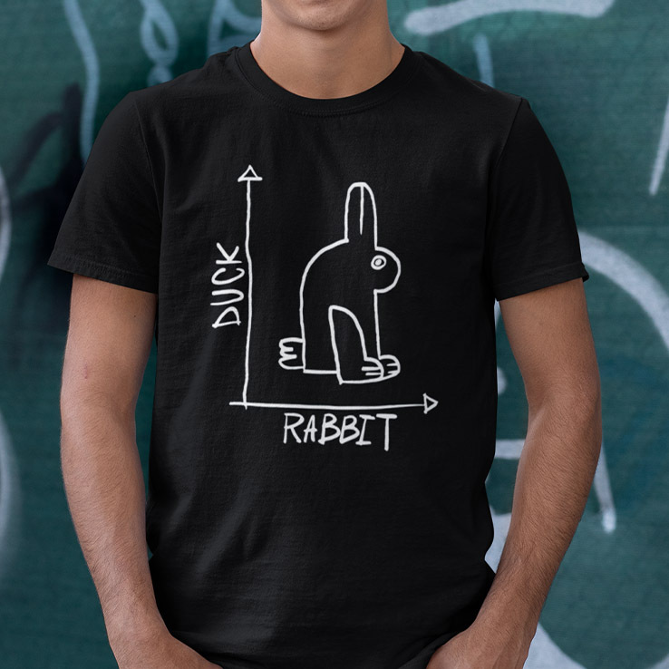 Science Nerd Duck Rabbit Physics Math Geek Shirt